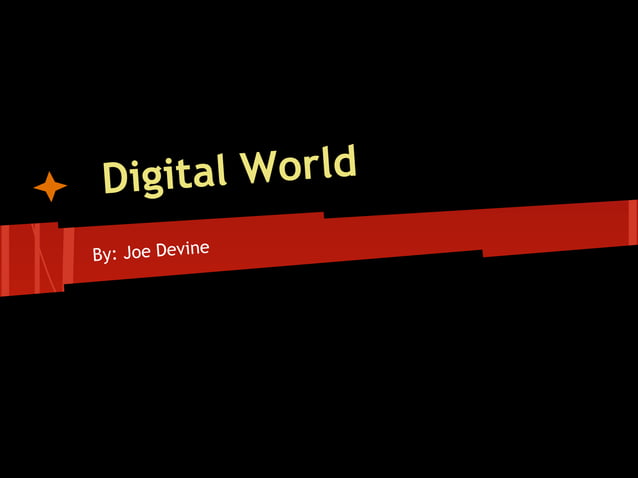 Digital world | PPT