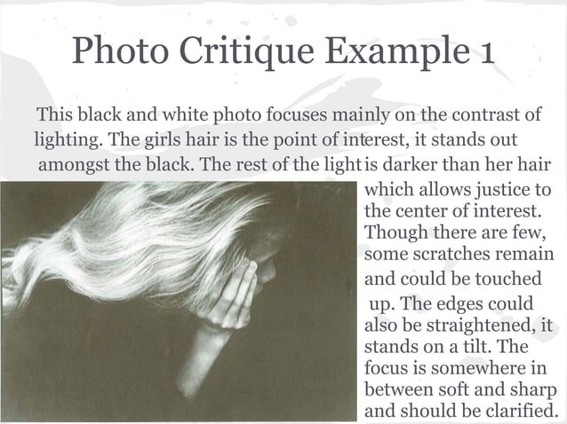 Critiquing Photographs | PDF
