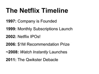 U-M EECS 441 - Company Presentation - Netflix | PDF
