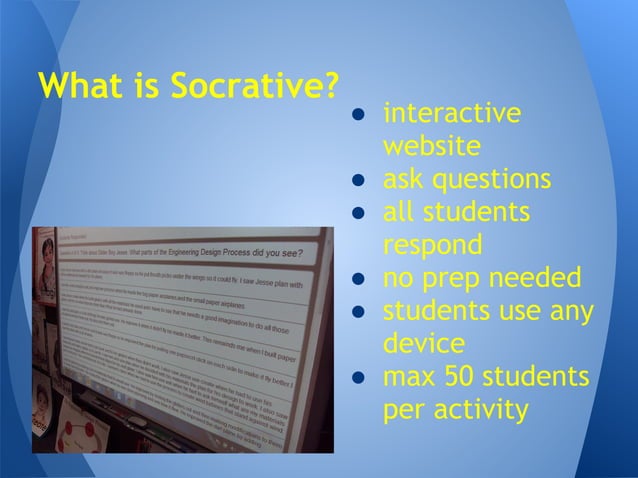 Using Socrative in the Classroom | PPT