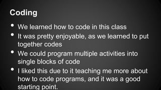 Technology class presentation | PPT