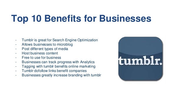 Tumblr presentation