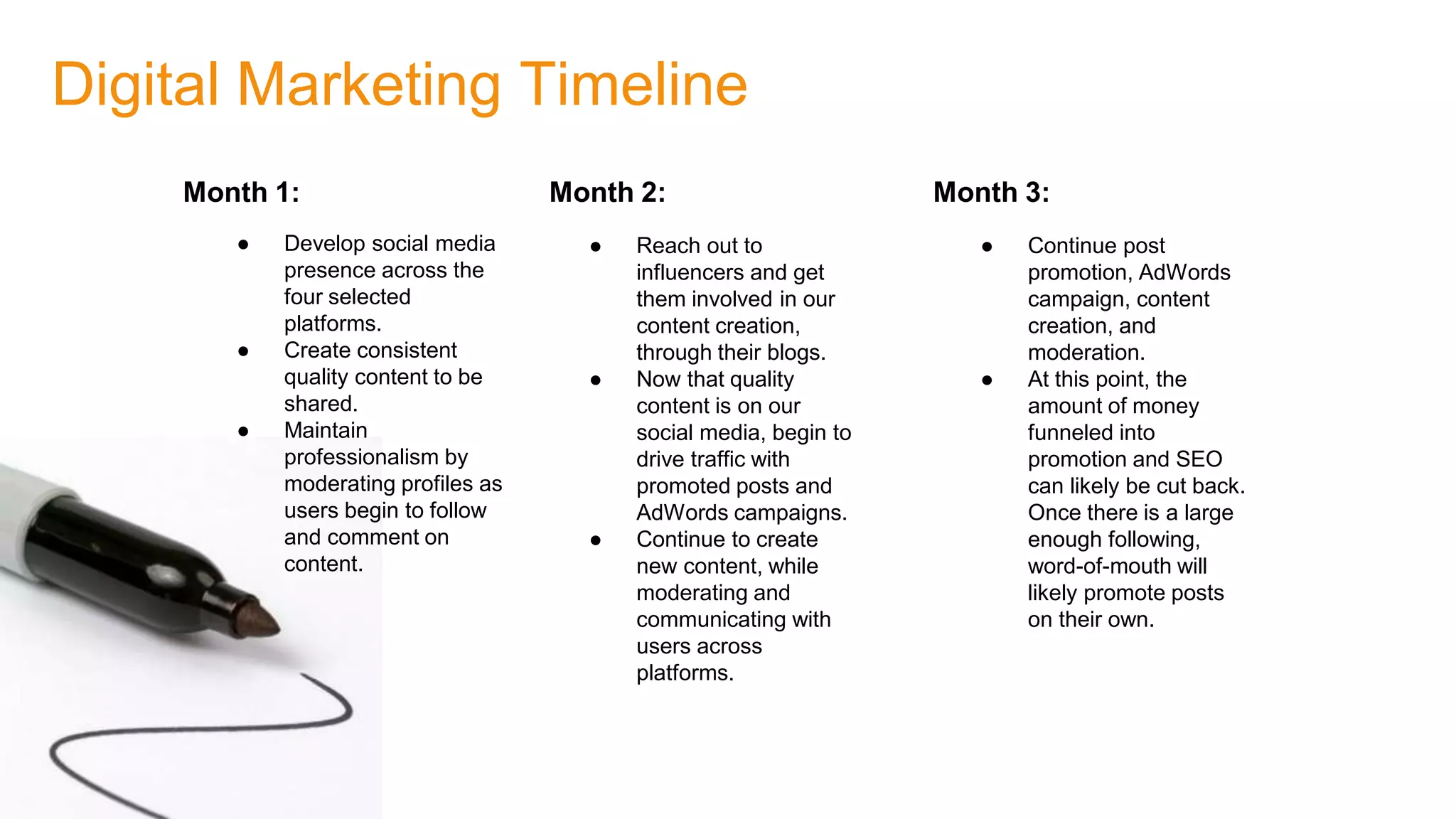 Sharpie Digital Marketing Strategy | PPTX