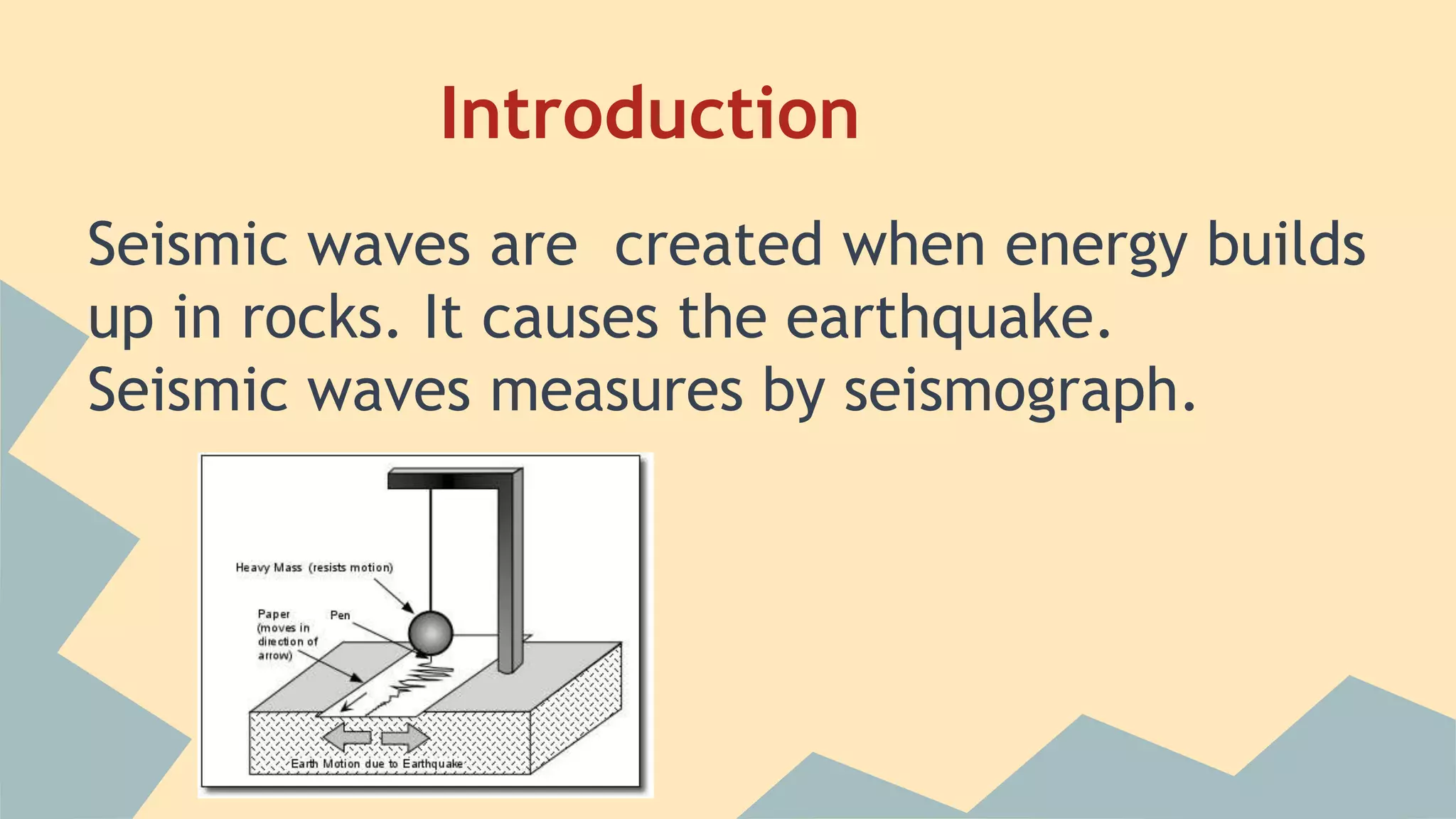 seismic waves | PPTX