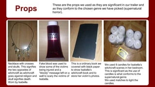 Props, costumes and make-up | PPTX | Women\'s Outerwear | Women\'s Clothing