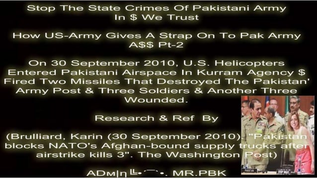 Exposed Pakistan Army 9 | PPTX