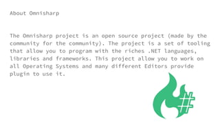 Omnisharp up and running | PPT