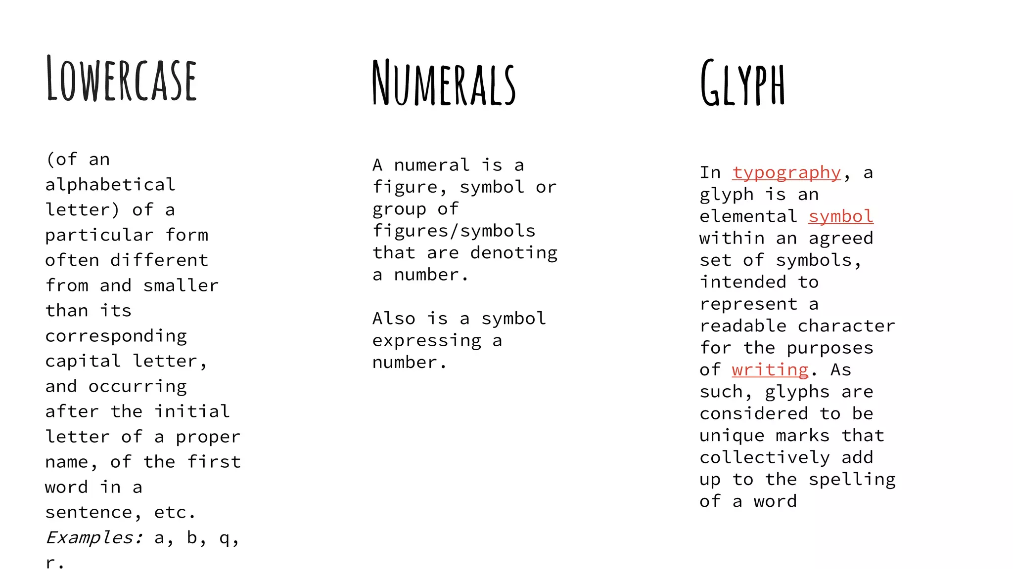 Describing Type | PPT