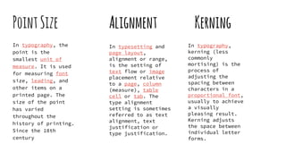 Describing Type | PPT