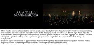 Blade runner analysis | PPTX