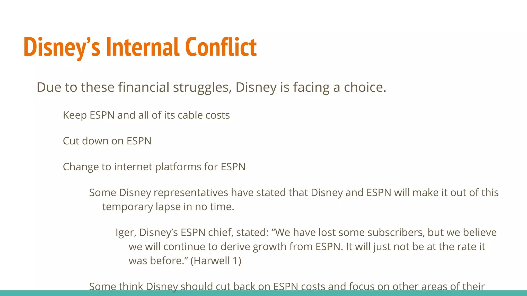 Disney vs. Financial Conflict | PPTX