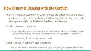 Disney vs. Financial Conflict | PPTX