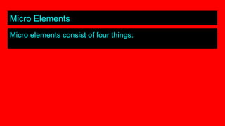 Micro and Macro elements | PDF