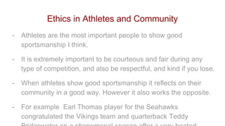 Sportsmanship Presentation | PPTX