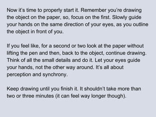 Continuous Line Drawing | PPT