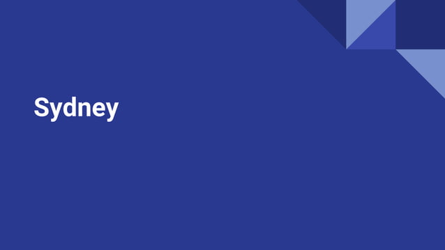 Sydney | PPT