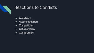 Organizational Conflicts | PPT