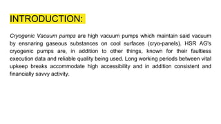 HSR Cryogenic Pumps | PPTX