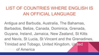 Learning English language | PPT