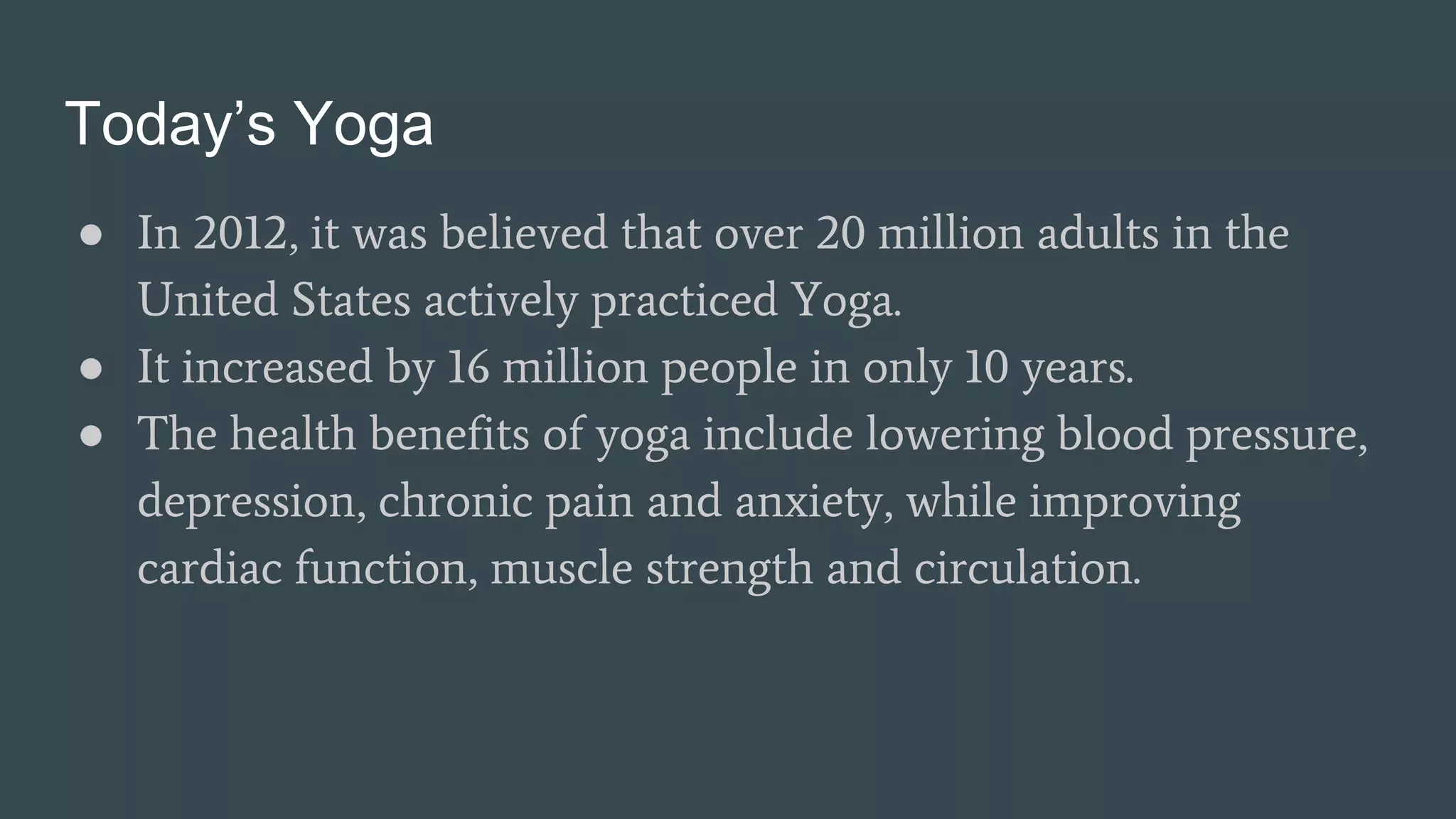 The History of Yoga | PPTX