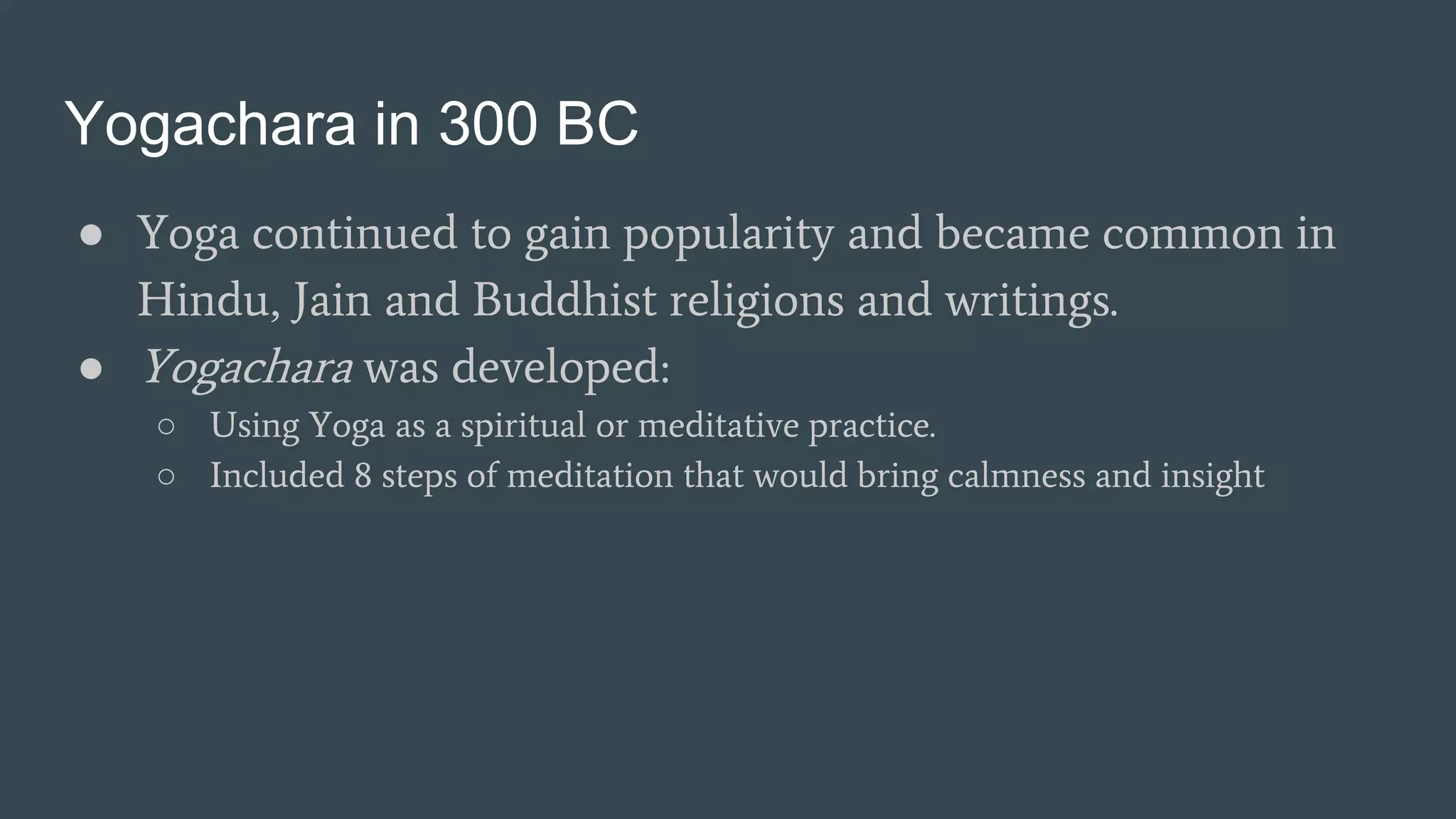 The History of Yoga | PPTX