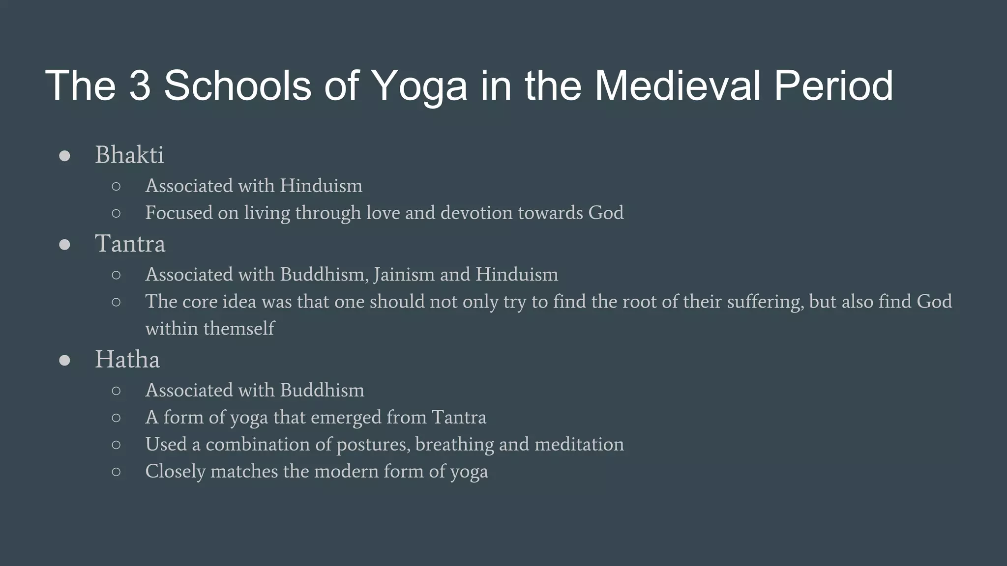 The History of Yoga | PPTX