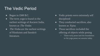 The History of Yoga | PPTX