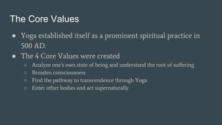 The History of Yoga | PPTX
