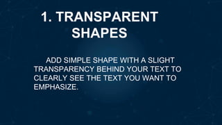 Combining Text, Graphics, and Images | PPSX