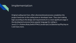 How to develop a project or application | PPT