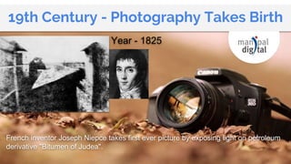 Time-line of Evolution of Photography