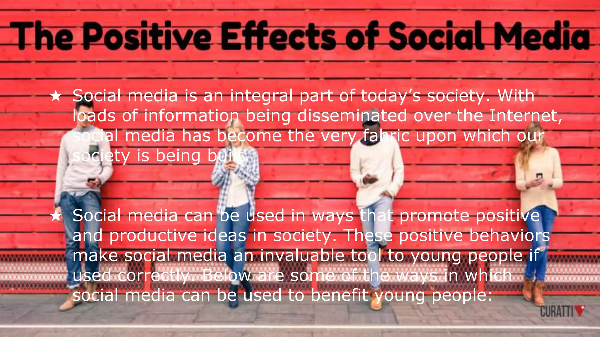 Social media and its Impacts on society | PPTX