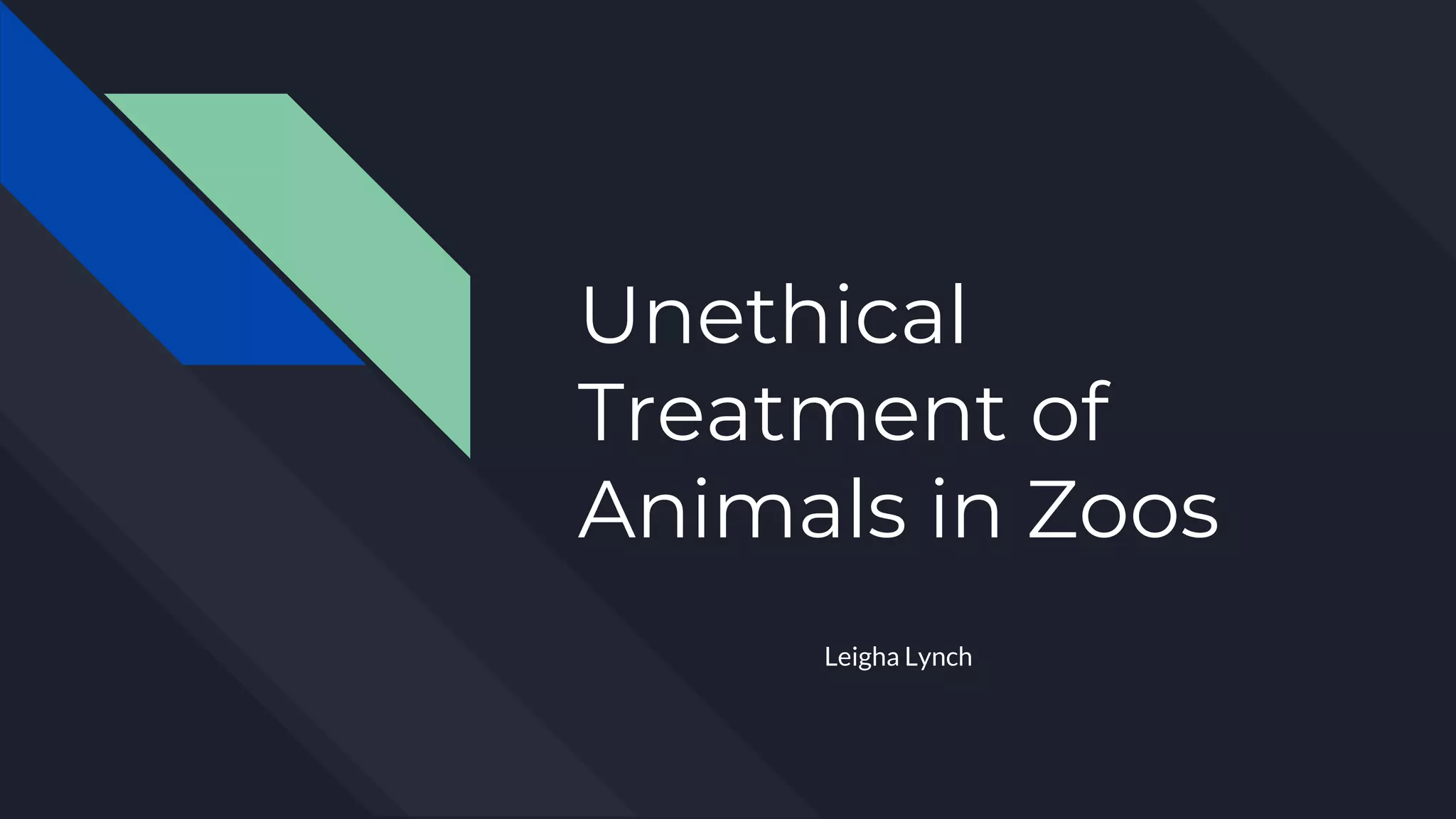 Zoos are Unethical | PPTX | Zoos & Aquariums | Attractions