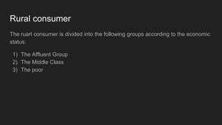 Rural Marketing | PPT