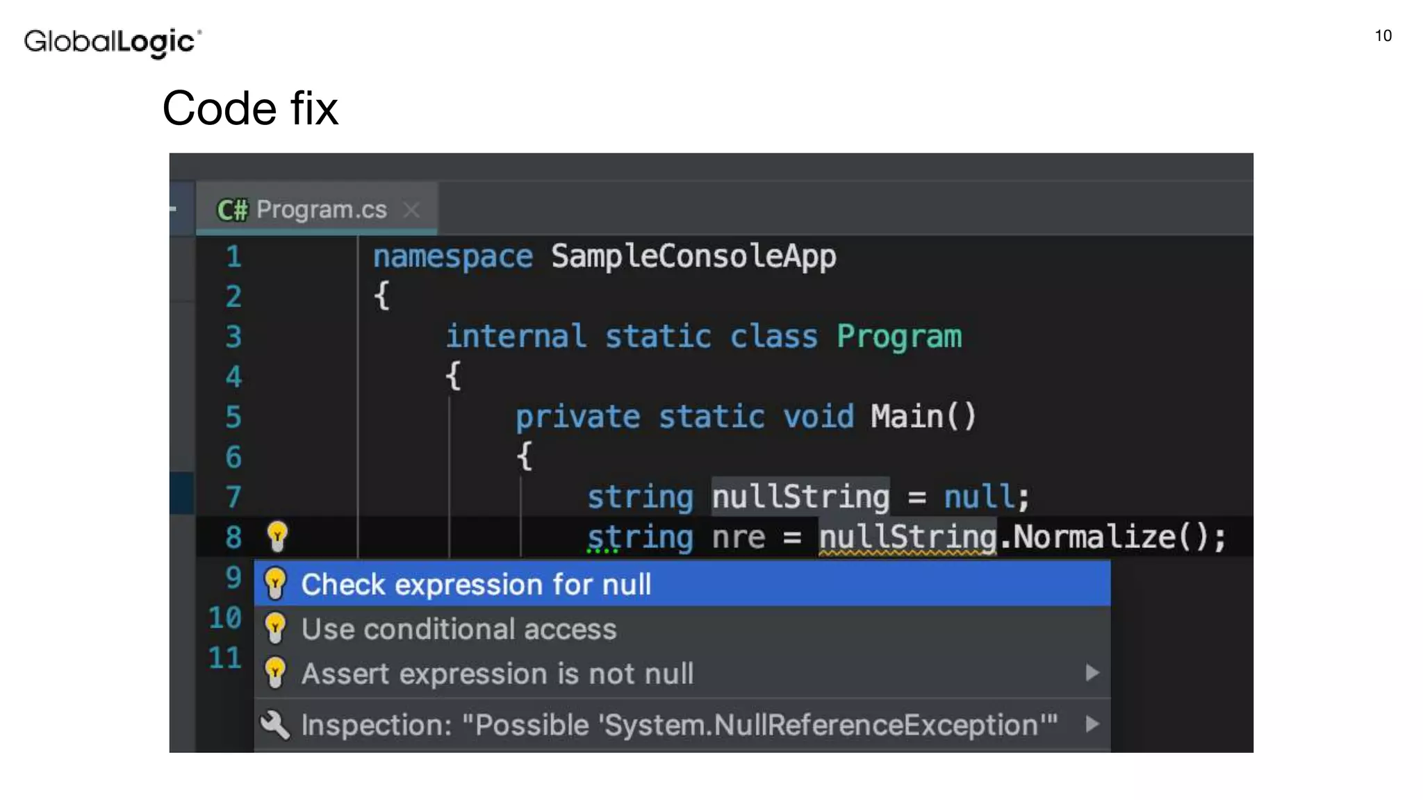 With the Power of Roslyn: Code Analysis | PPT