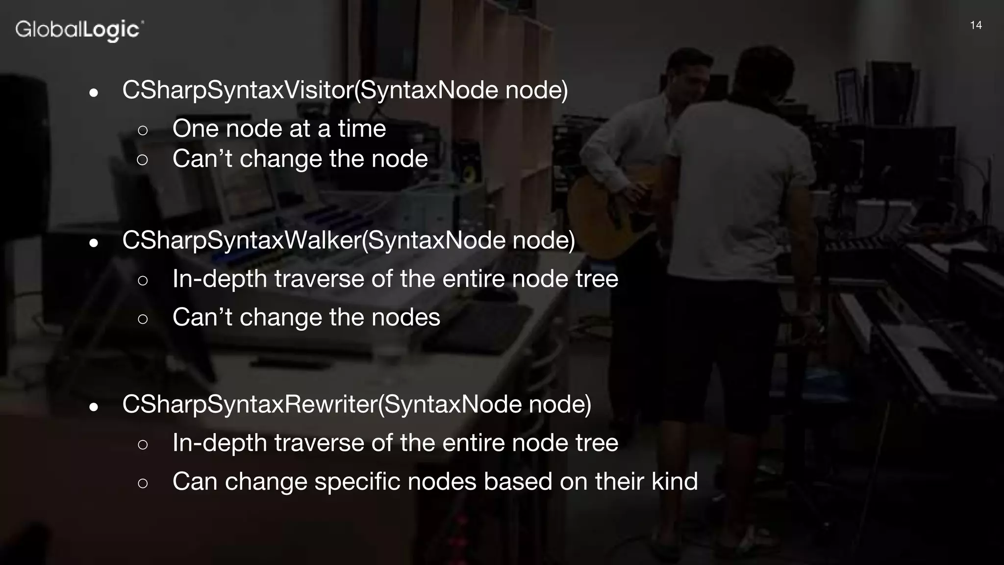 With the Power of Roslyn: Code Analysis | PPTX