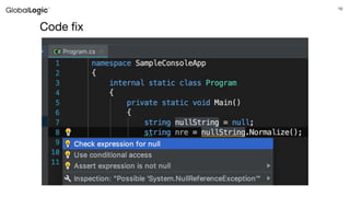 With the Power of Roslyn: Code Analysis | PPT