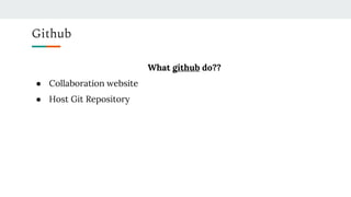 Git & Github | PPT