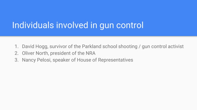 Gun Control | PPT