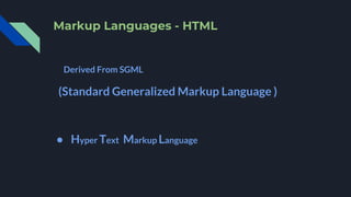 Introduction of web desiging | PPT