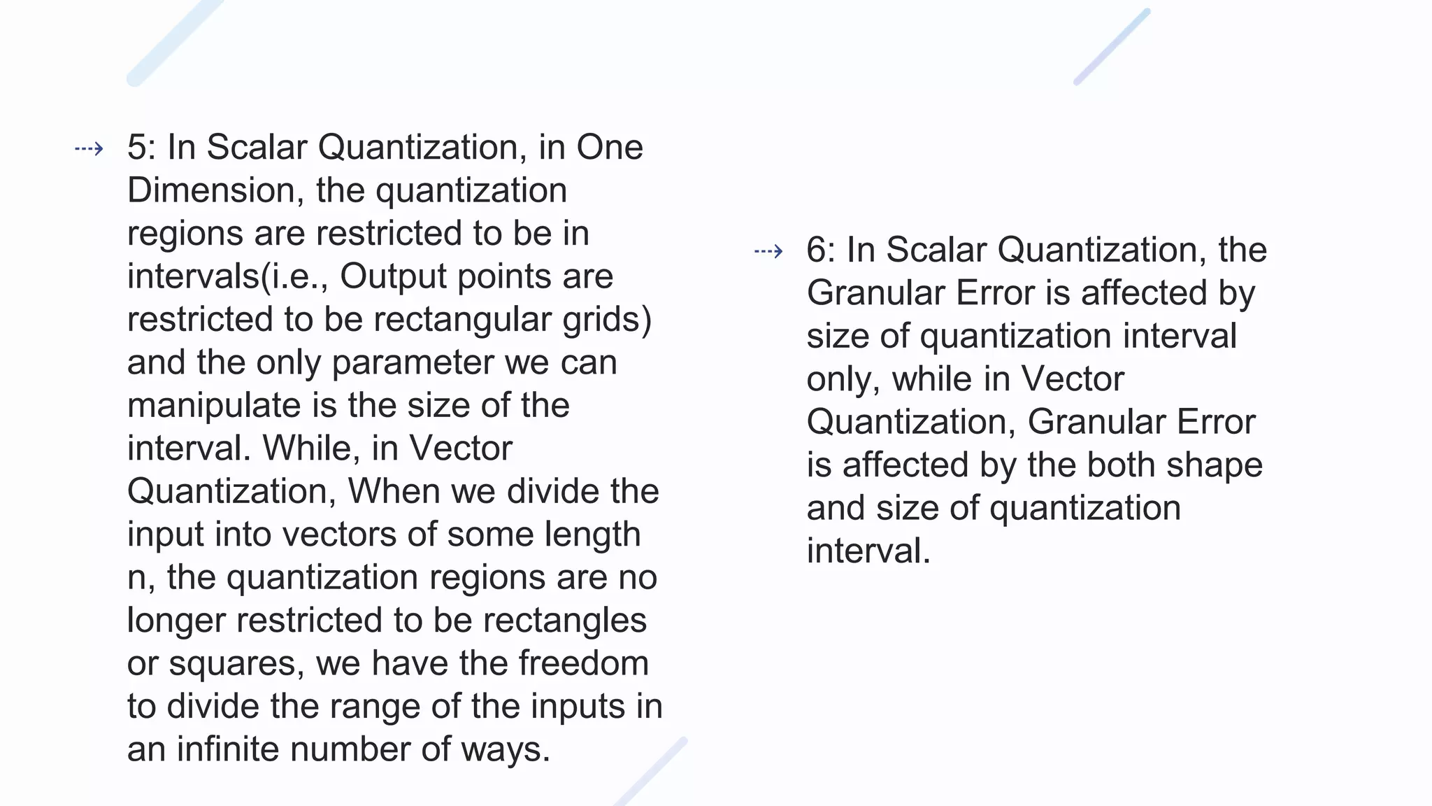 Difference Between Vector Quantization And Scalar Quantization Pptx