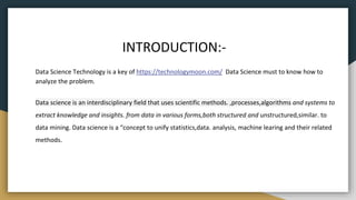 data science | PPTX | Science