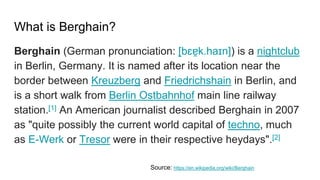 How to get into Berghain | PPTX