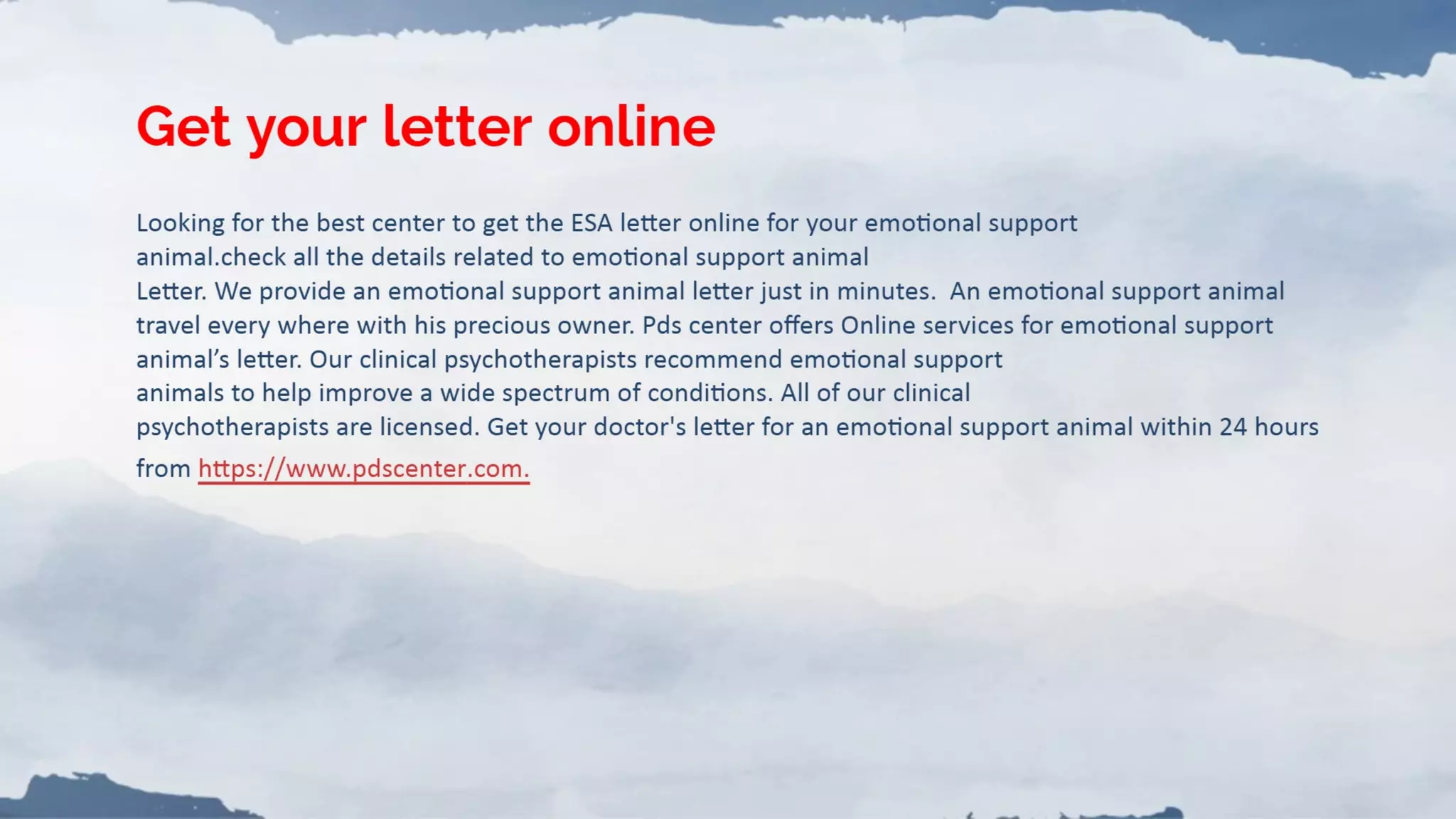 Emotional support animal letter | PDF