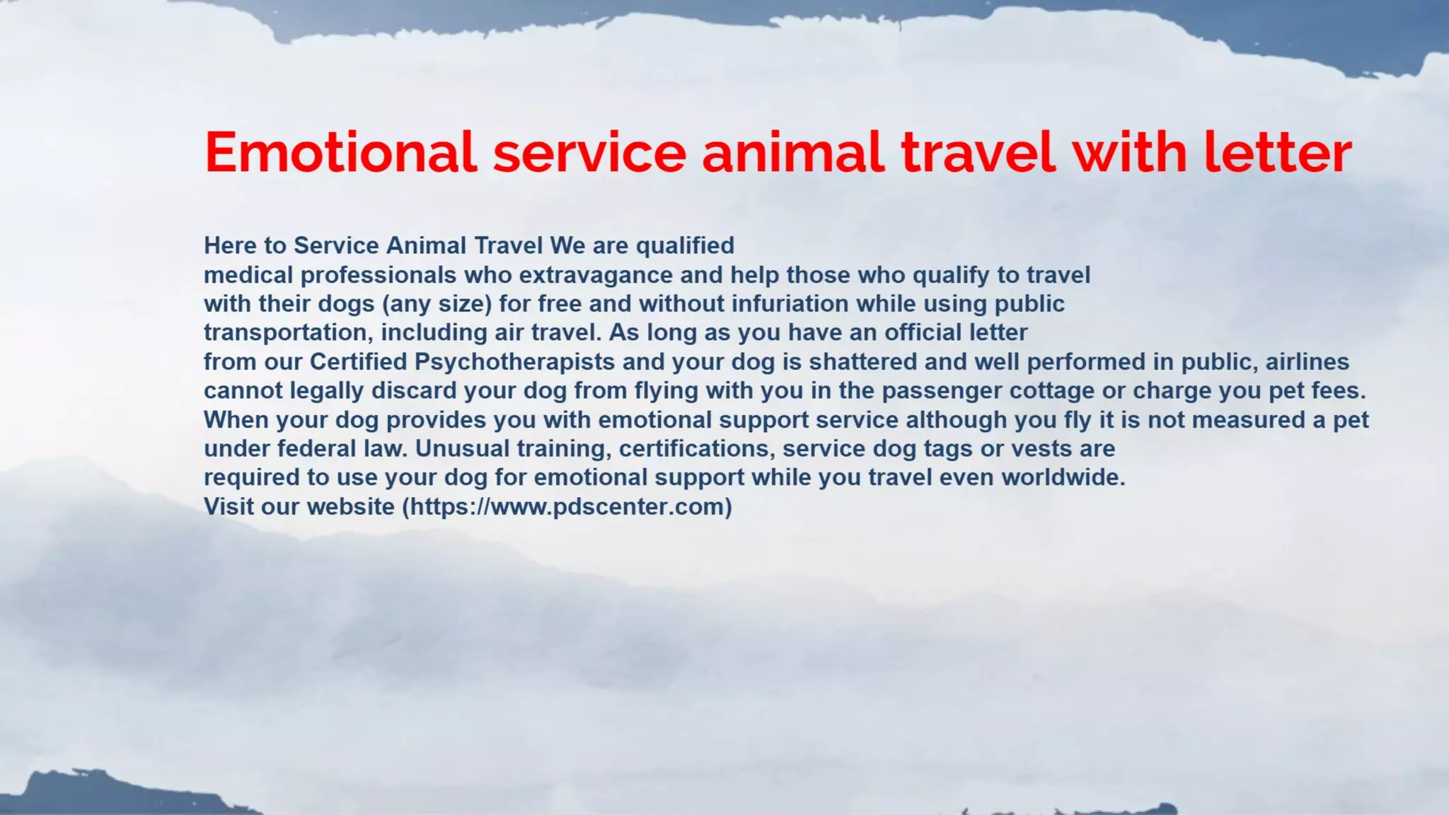 Emotional support animal letter | PDF