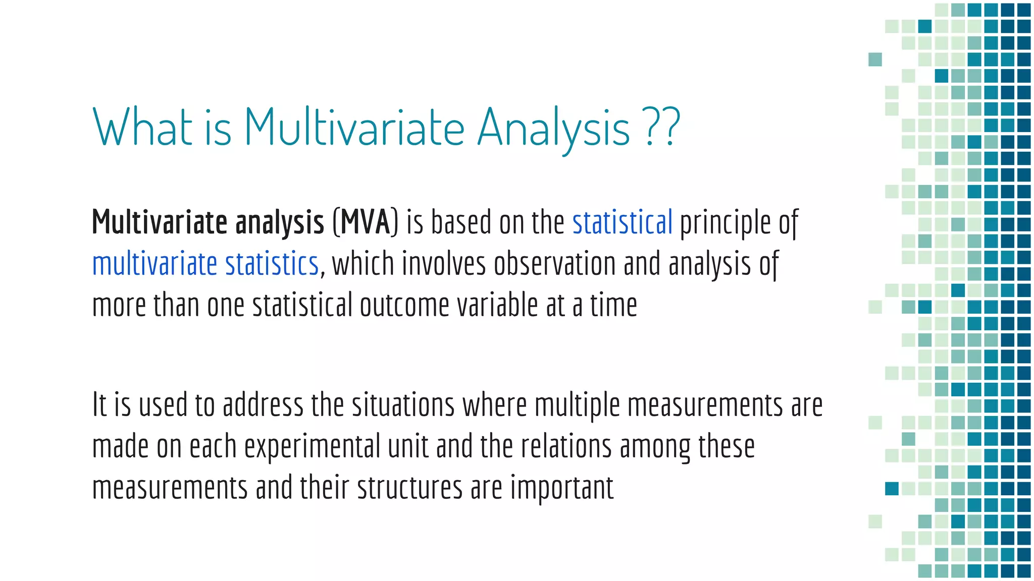 Multivariate analysis - Multiple regression analysis | PPTX Multivariate analysis - Multiple regression analysis | PPTX