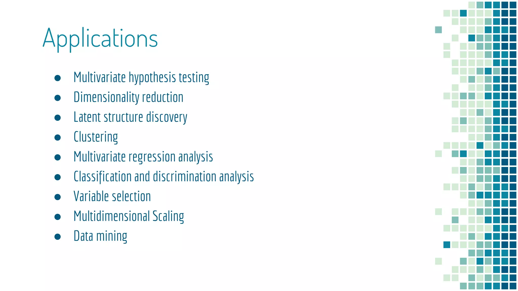 Multivariate analysis - Multiple regression analysis | PPTX