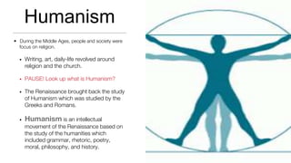 The Birth of the Renaissance | PPTX