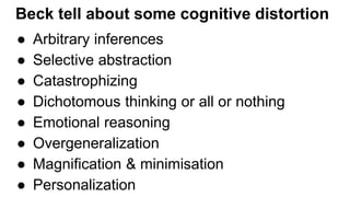 cognitive counselling.pptx swayam (1) | PPTX