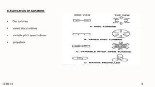 aeration and agitation | PPTX
